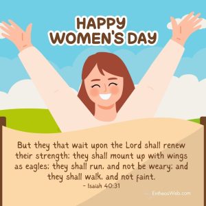 Christian Women’s Day Wishes Images with Bible Verses | EntheosWeb