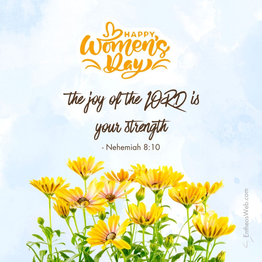 Christian Women’s Day Wishes Images with Bible Verses | EntheosWeb