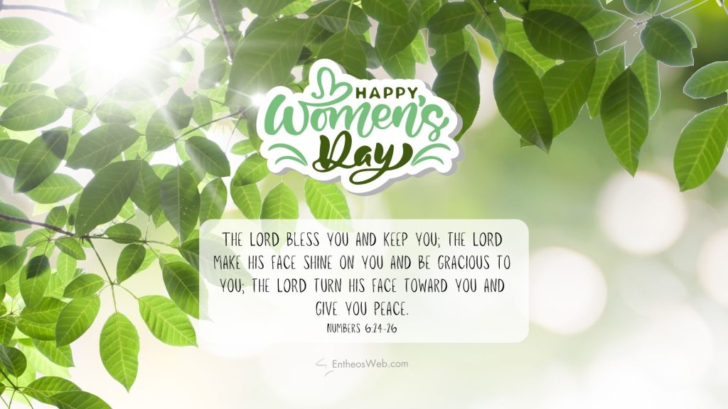 Christian Women’s day Desktop Wallpaper with Bible Verses | EntheosWeb