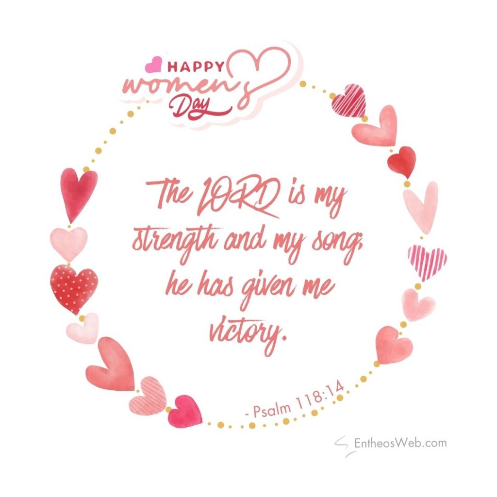 Christian Women’s Day Wishes Images with Bible Verses | EntheosWeb
