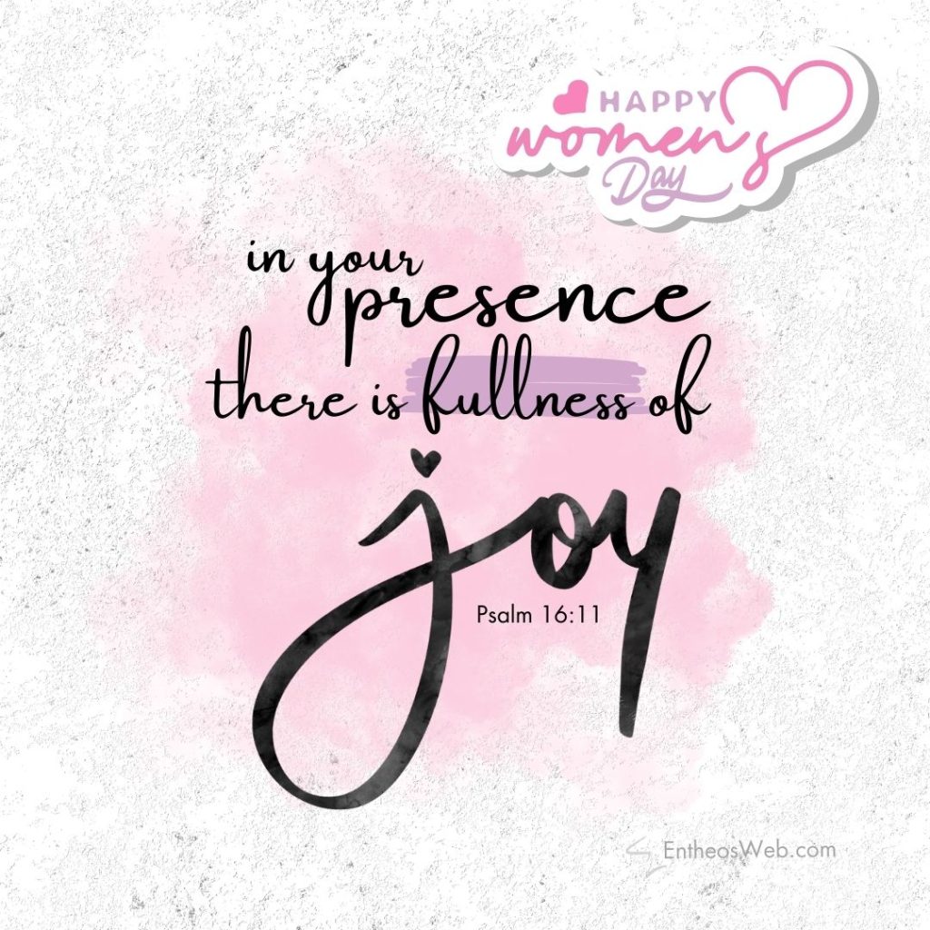 Christian Women’s Day Wishes Images with Bible Verses | EntheosWeb