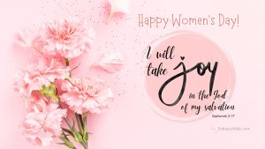 Christian Women’s day Desktop Wallpaper with Bible Verses | EntheosWeb