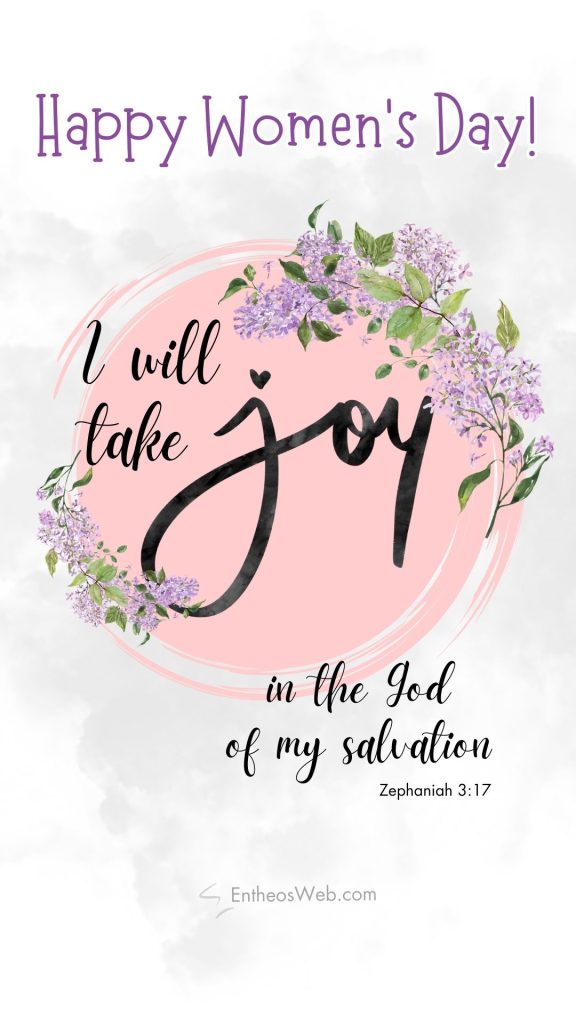 Christian Women’s Day Phone Wallpapers with Bible Verses | EntheosWeb