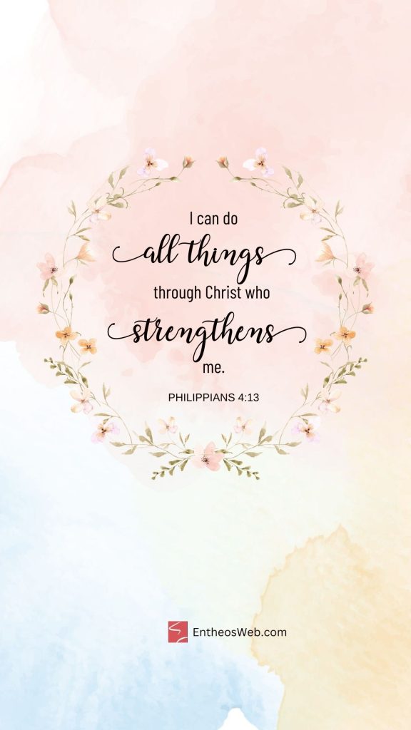 Bible Verse & Scripture Phone Wallpaper for Women | EntheosWeb