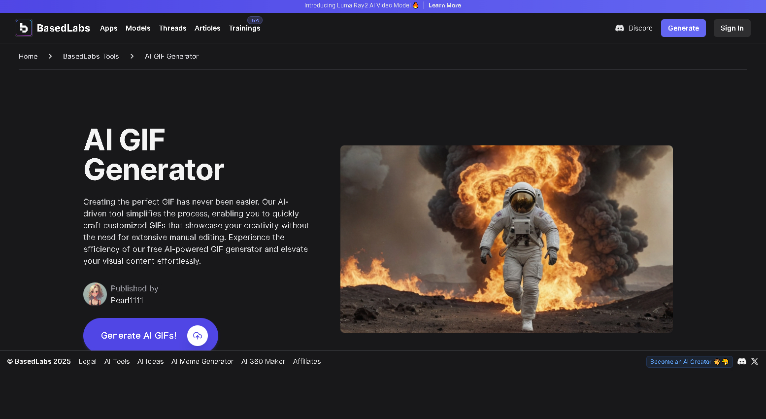 Best AI Animated GIF Creators | EntheosWeb