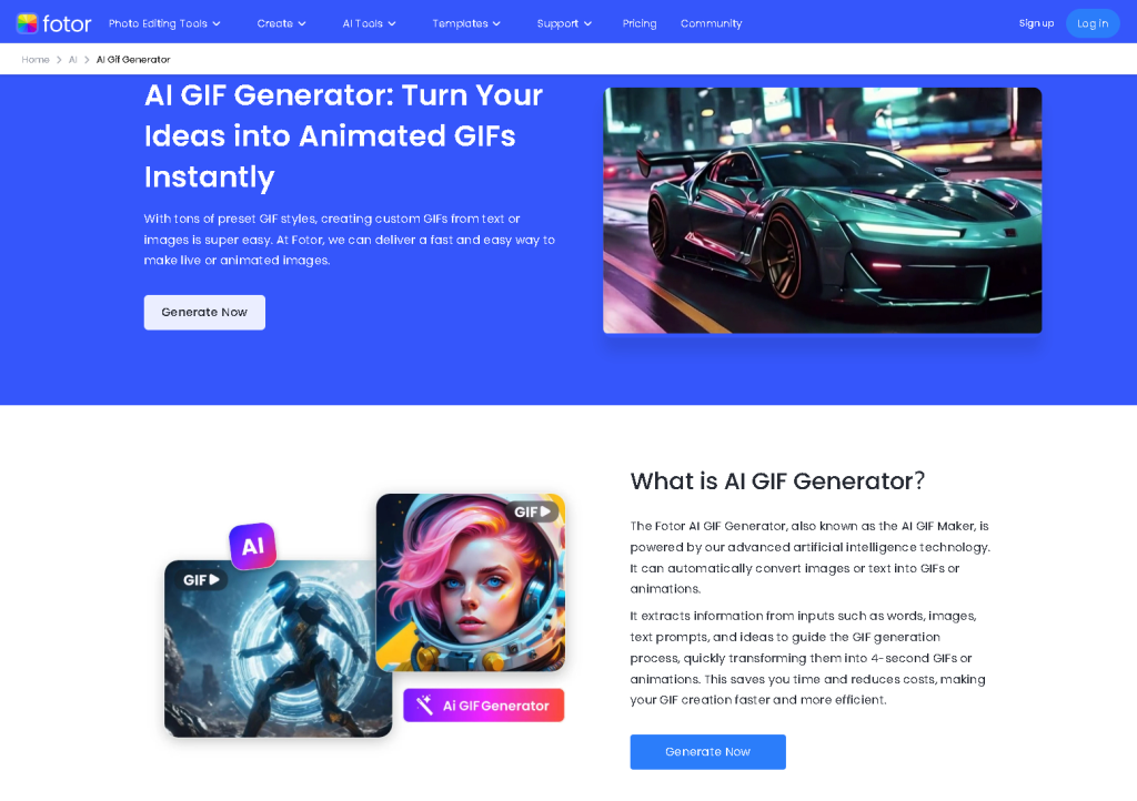 Best AI Animated GIF Creators | EntheosWeb