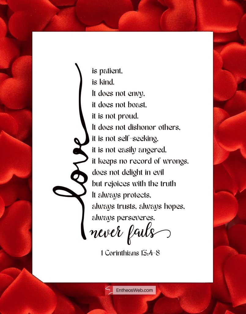 Christian ‘Love is’ Posters – PDF | EntheosWeb