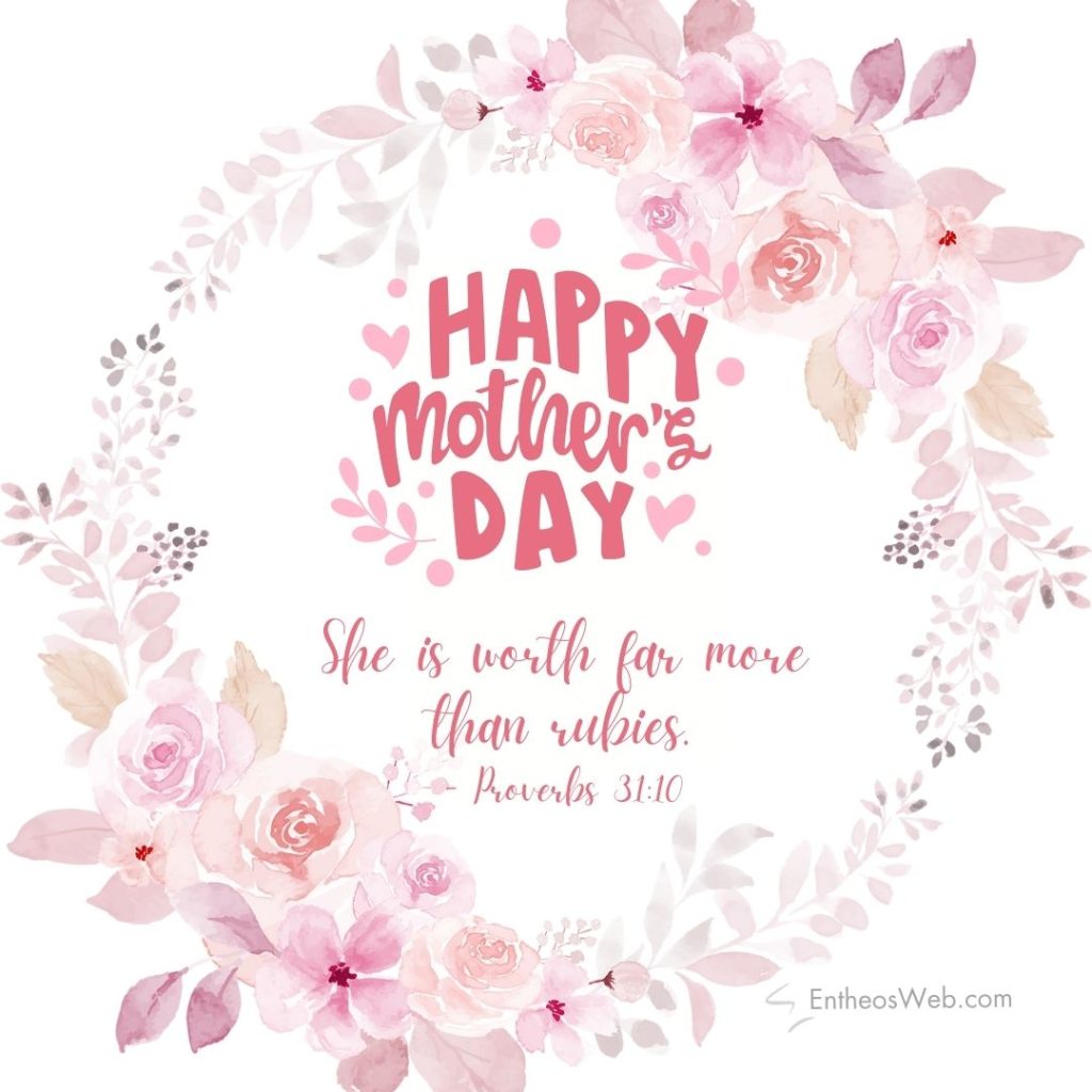 Christian Mother’s Day Images with Bible Verses | EntheosWeb