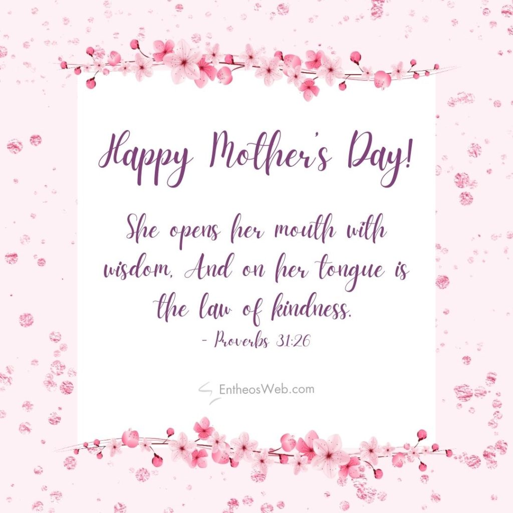 Christian Mother’s Day Images with Bible Verses | EntheosWeb