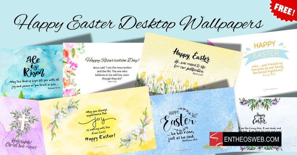 Christian Happy Easter Desktop Wallpapers & Screensavers with Bible ...