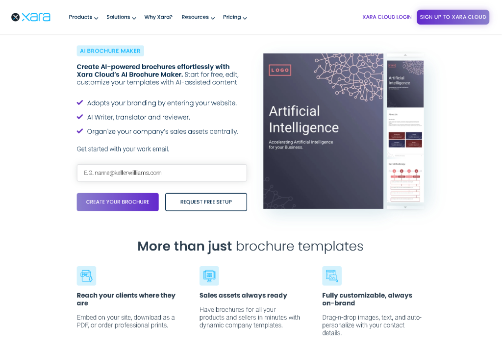 Best Free AI Brochure Generators | EntheosWeb