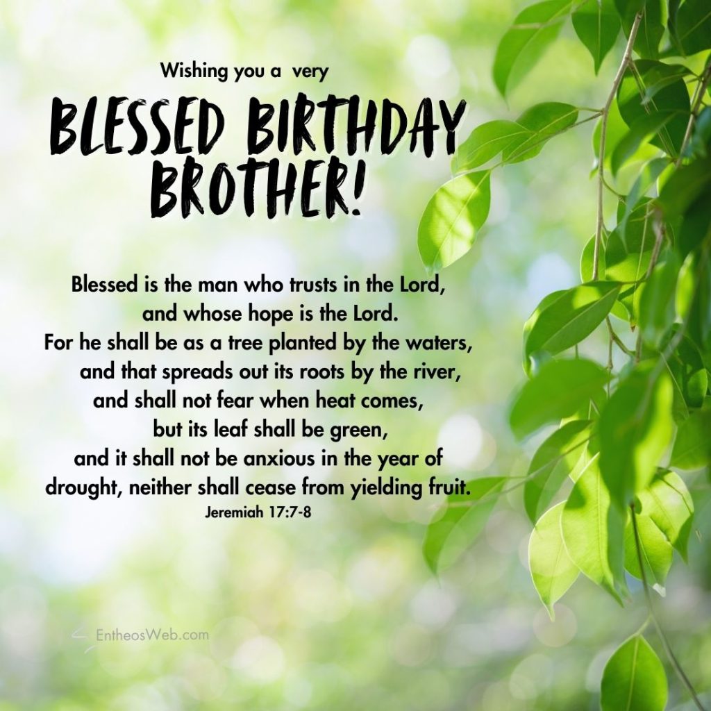 Bible Verse For A Brother