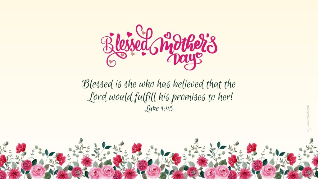 Christian Mother’s Day Bible Verse Desktop Wallpapers | EntheosWeb