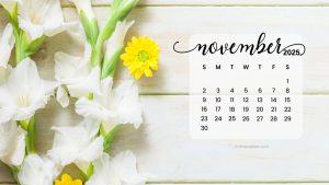 November 2025 Calendar Desktop Wallpaper Backgrounds | EntheosWeb