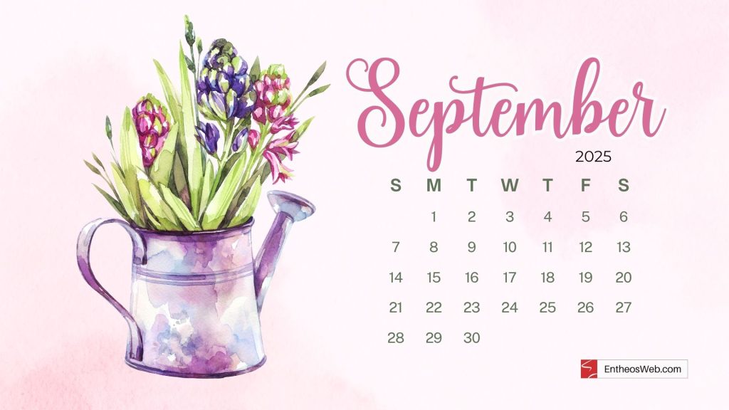 September Calendar Desktop Wallpaper Backgrounds | EntheosWeb
