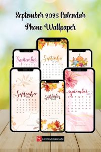 September 2025 Calendar Phone Wallpaper » EntheosWeb