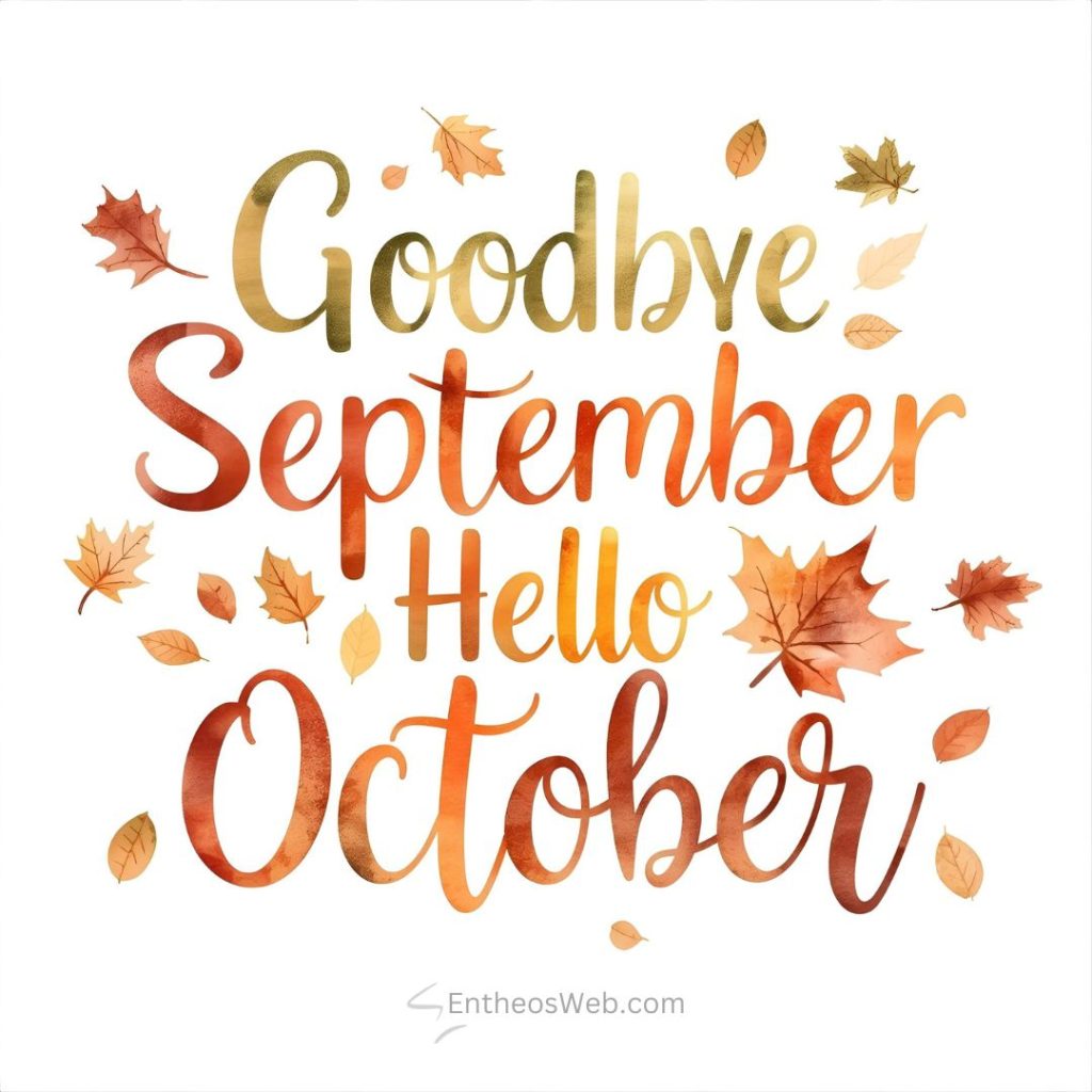 Hello October and Welcome October Images | EntheosWeb