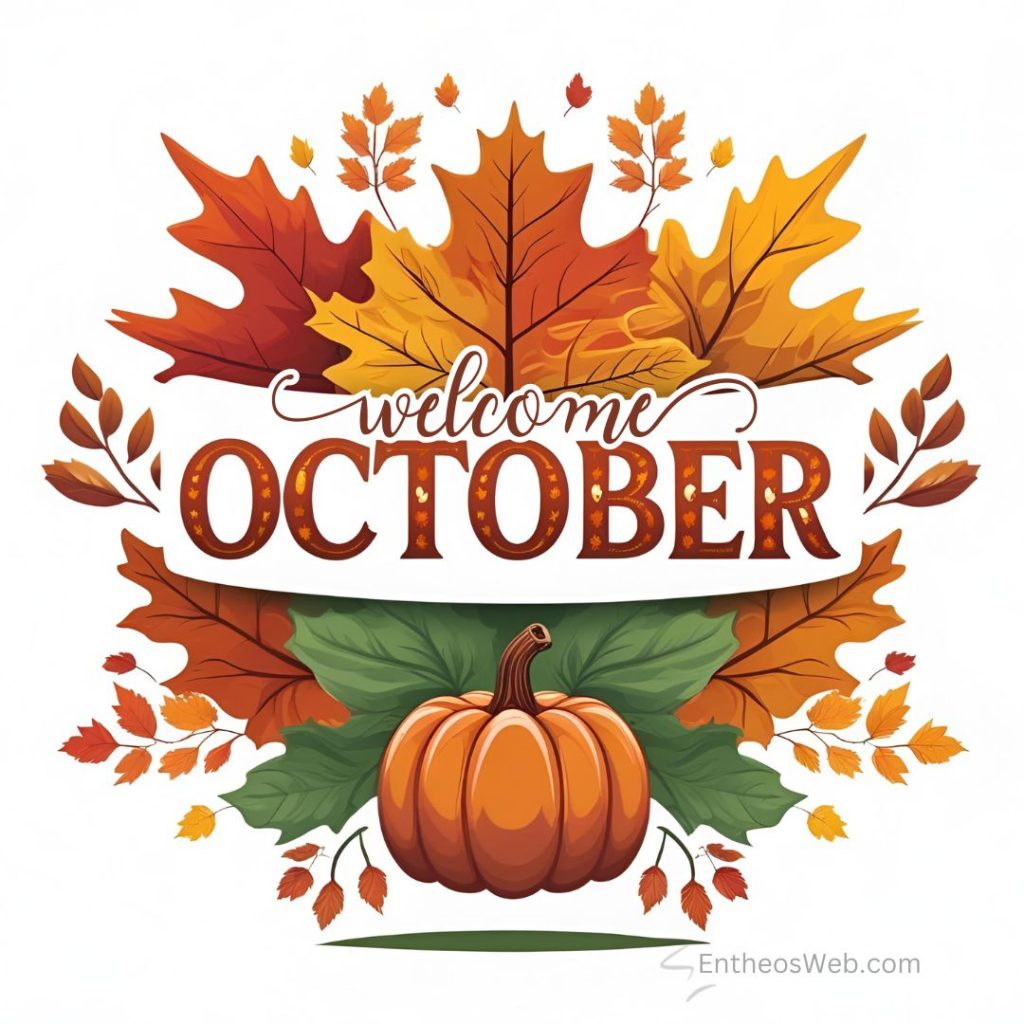 Hello October and Welcome October Images | EntheosWeb