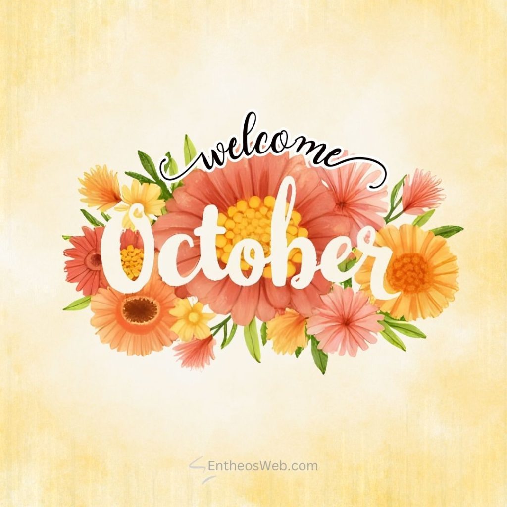 Hello October and Welcome October Images | EntheosWeb