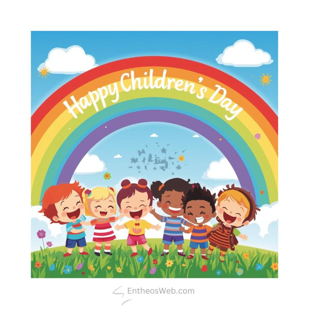 Happy Children’s Day Social Media Graphics | EntheosWeb
