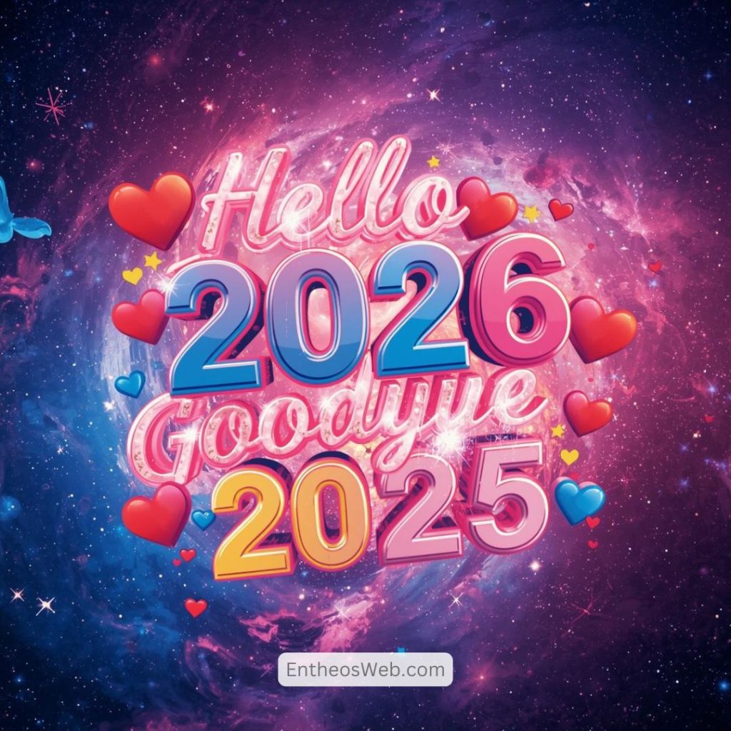 Hello 2026 Goodbye 2025 | EntheosWeb