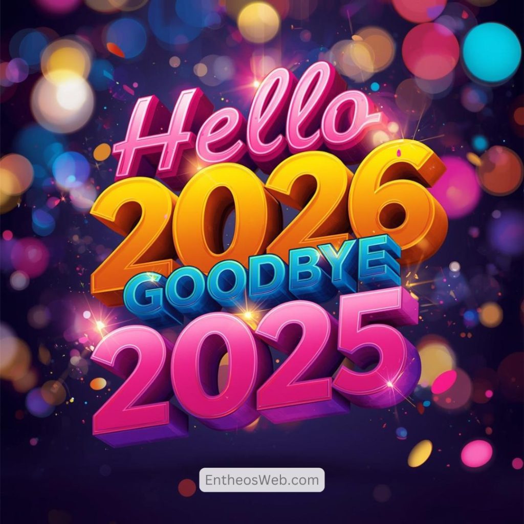 Hello 2026 Goodbye 2025 | EntheosWeb