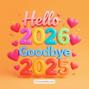 Hello 2026 Goodbye 2025 Entheosweb