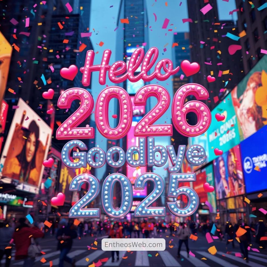 Hello 2026 Goodbye 2025 | EntheosWeb