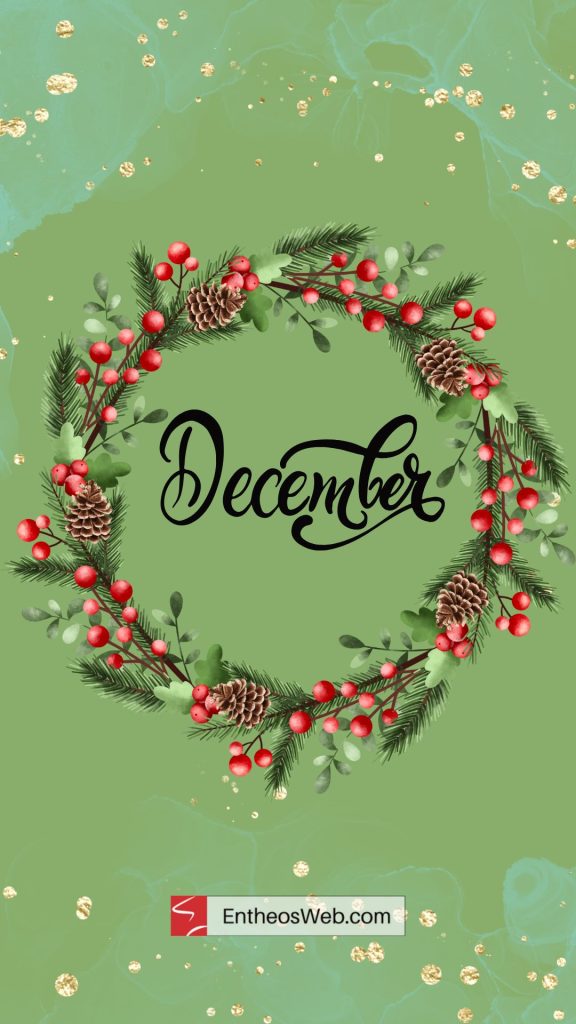Hello December Phone Wallpaper Backgrounds | EntheosWeb