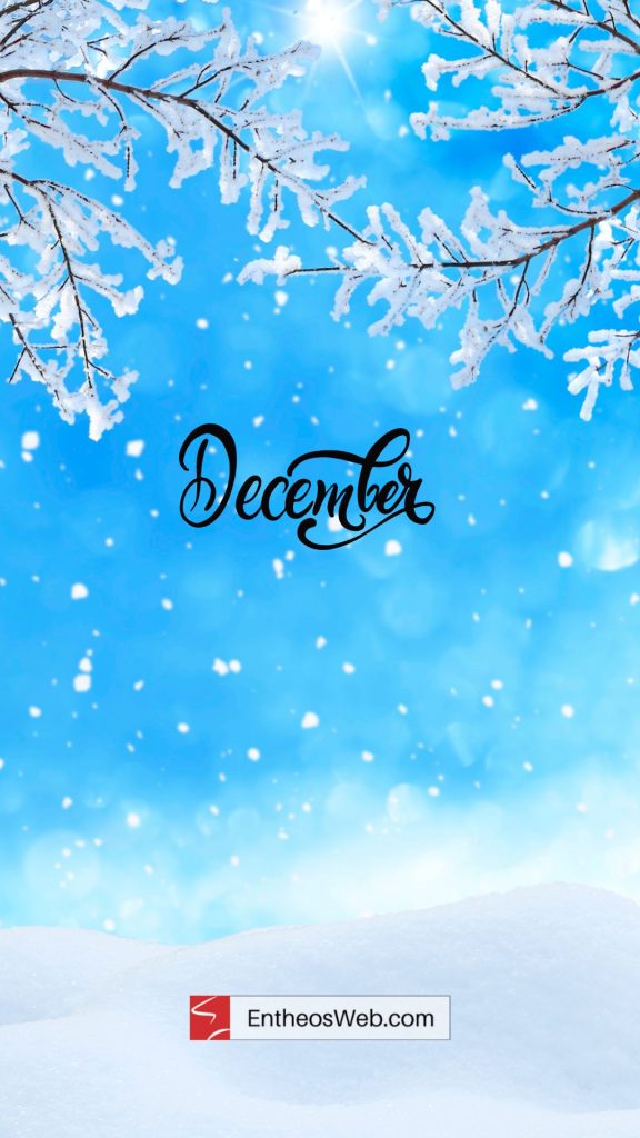 Hello December Phone Wallpaper Backgrounds | EntheosWeb