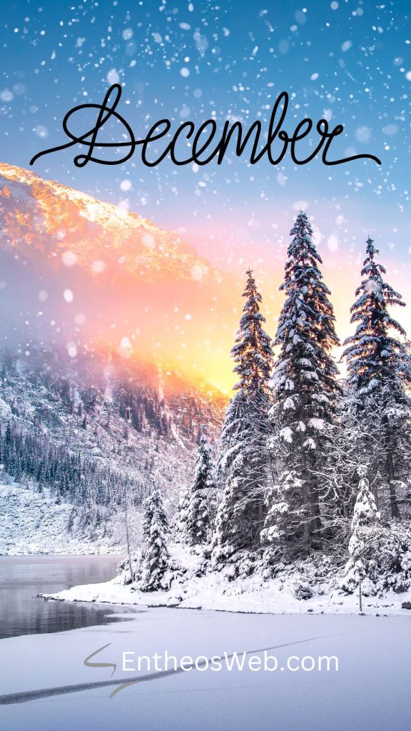 Hello December Phone Wallpaper Backgrounds | EntheosWeb