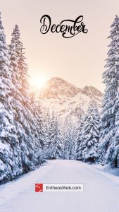 Hello December Phone Wallpaper Backgrounds | EntheosWeb