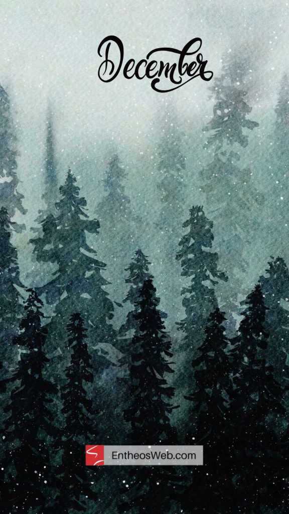 Hello December Phone Wallpaper Backgrounds | EntheosWeb