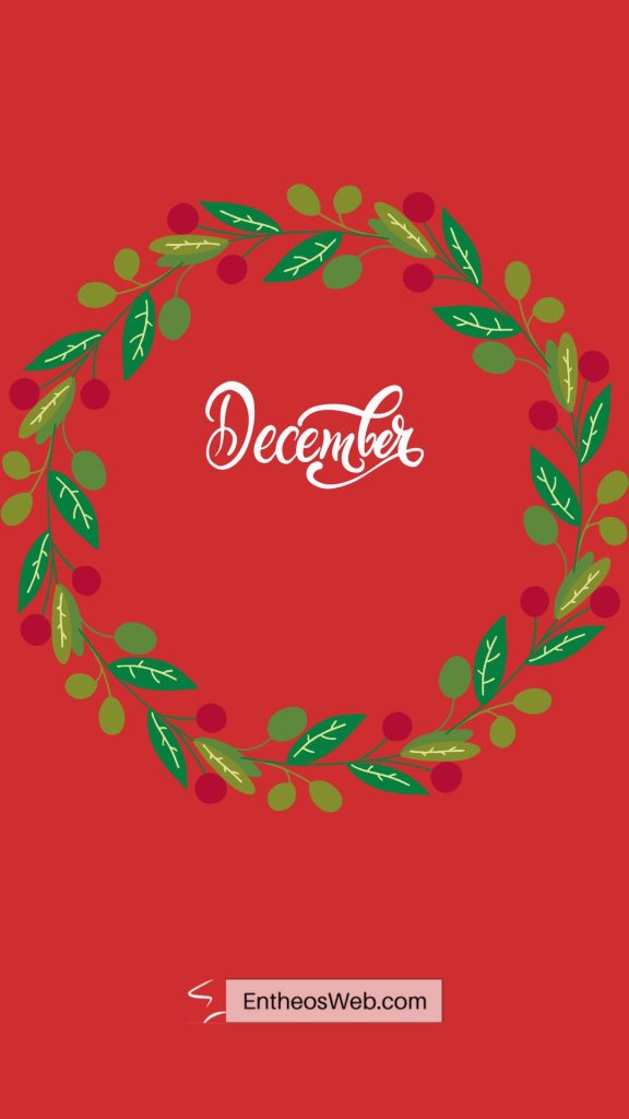 Hello December Phone Wallpaper Backgrounds | EntheosWeb