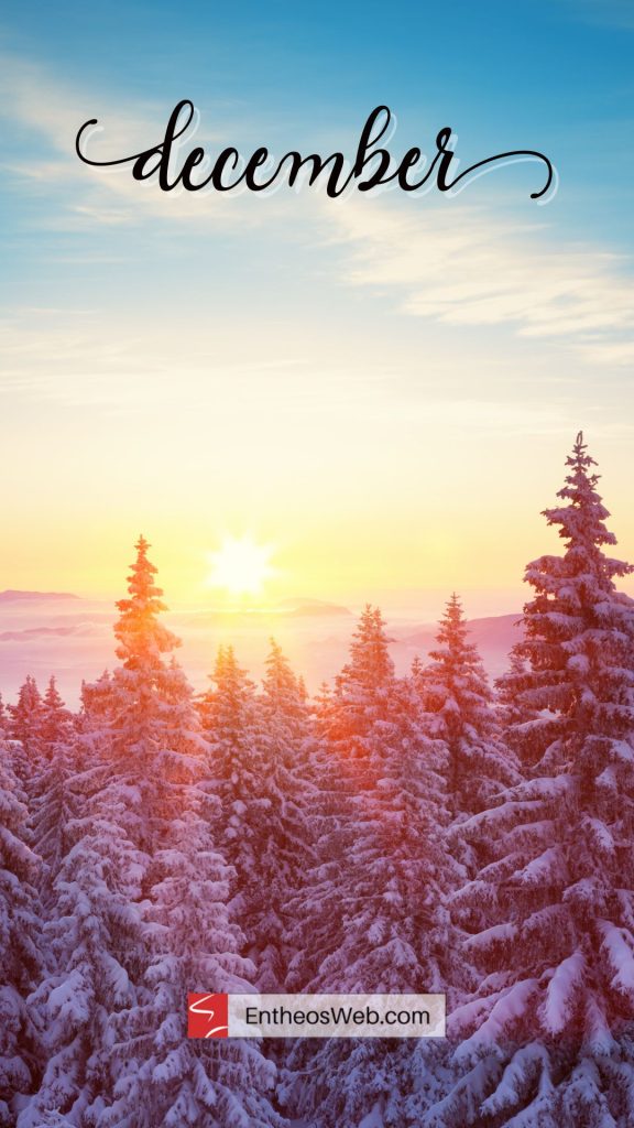 Hello December Phone Wallpaper Backgrounds | EntheosWeb