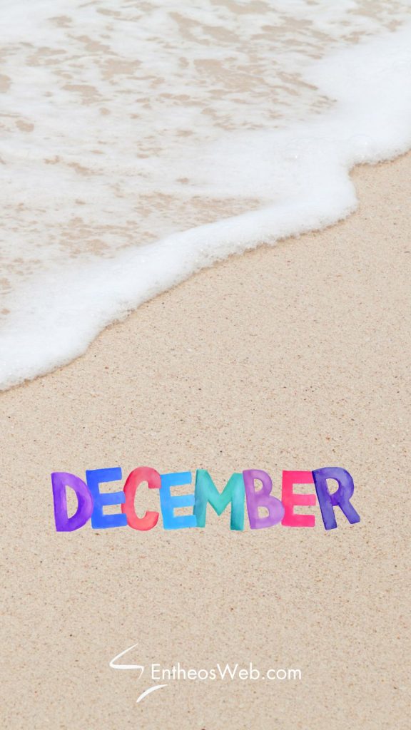 Hello December Phone Wallpaper Backgrounds | EntheosWeb