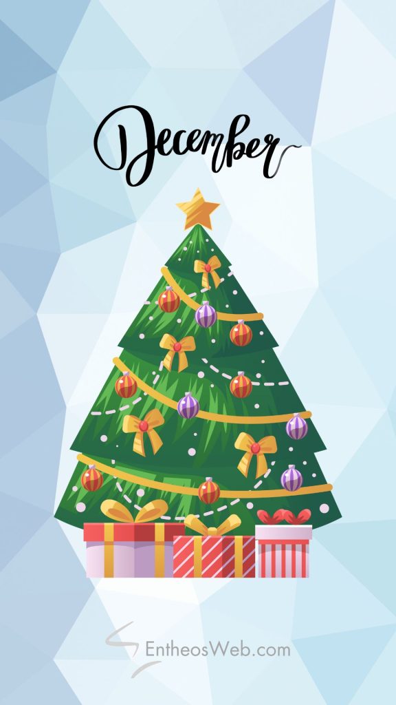 Hello December Phone Wallpaper Backgrounds | EntheosWeb