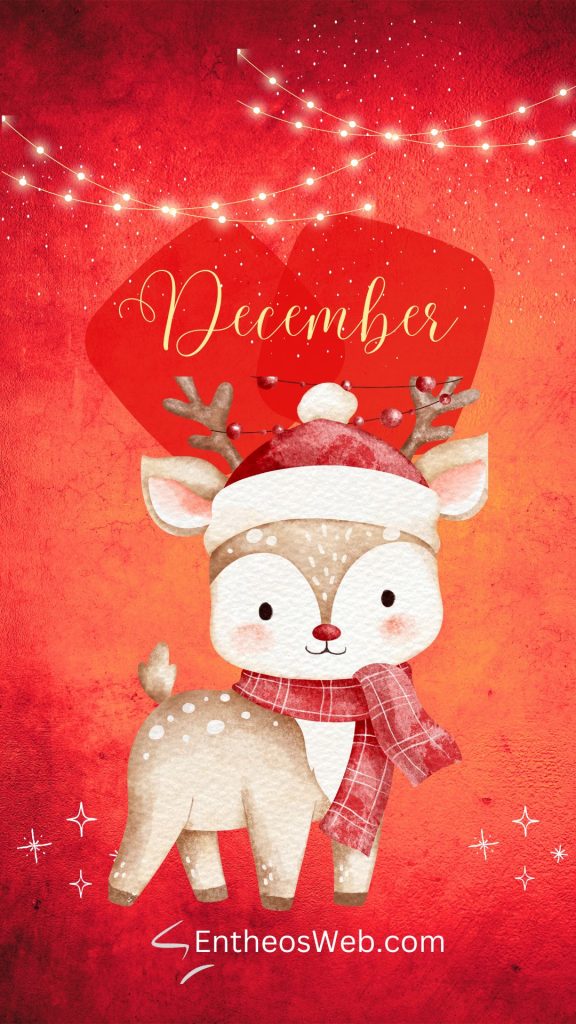 Hello December Phone Wallpaper Backgrounds | EntheosWeb