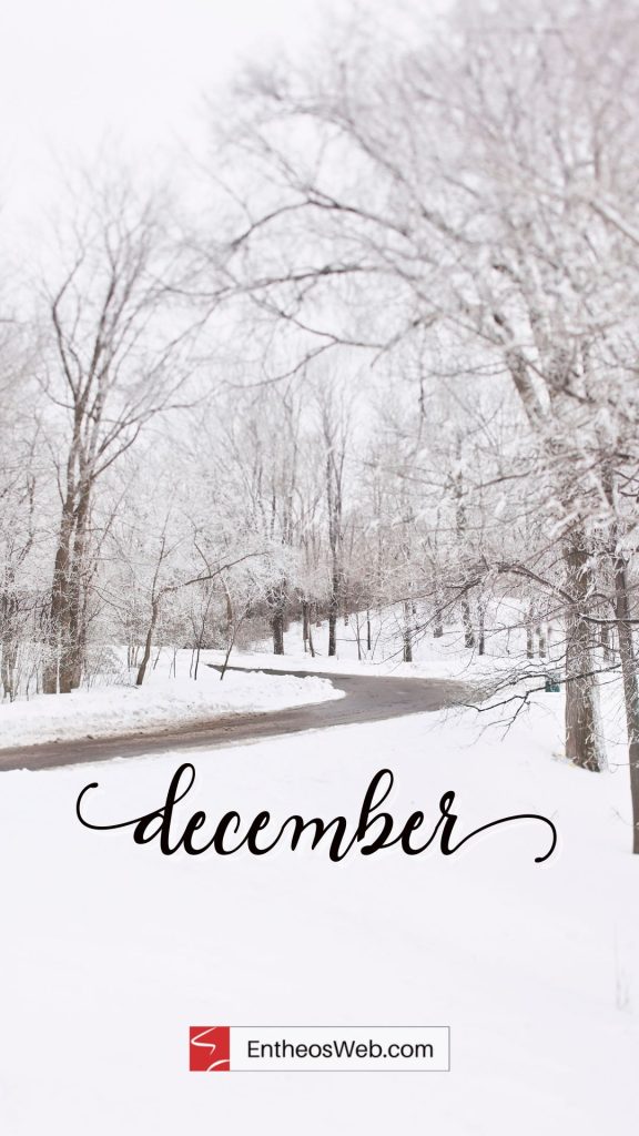Hello December Phone Wallpaper Backgrounds | EntheosWeb
