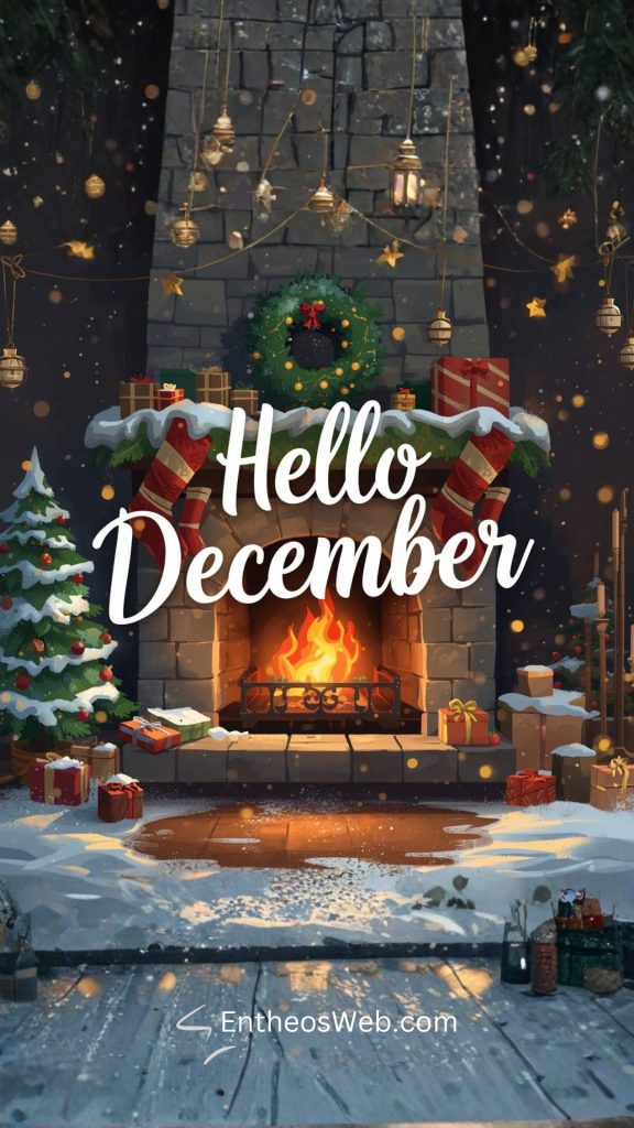 Hello December Phone Wallpaper Backgrounds | EntheosWeb