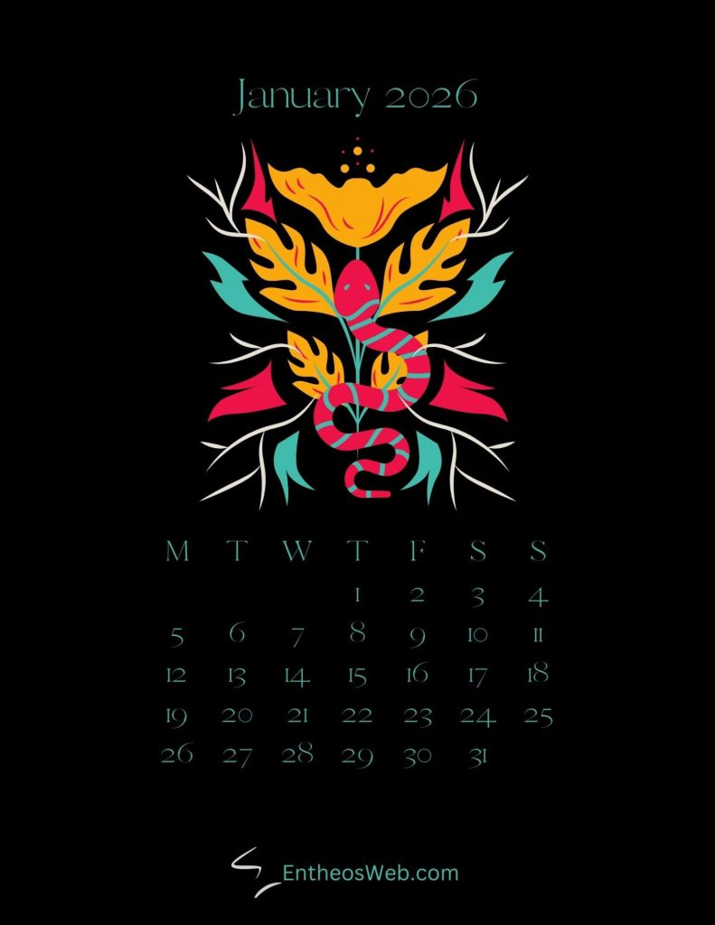 January 2026 Printable Calendars | EntheosWeb