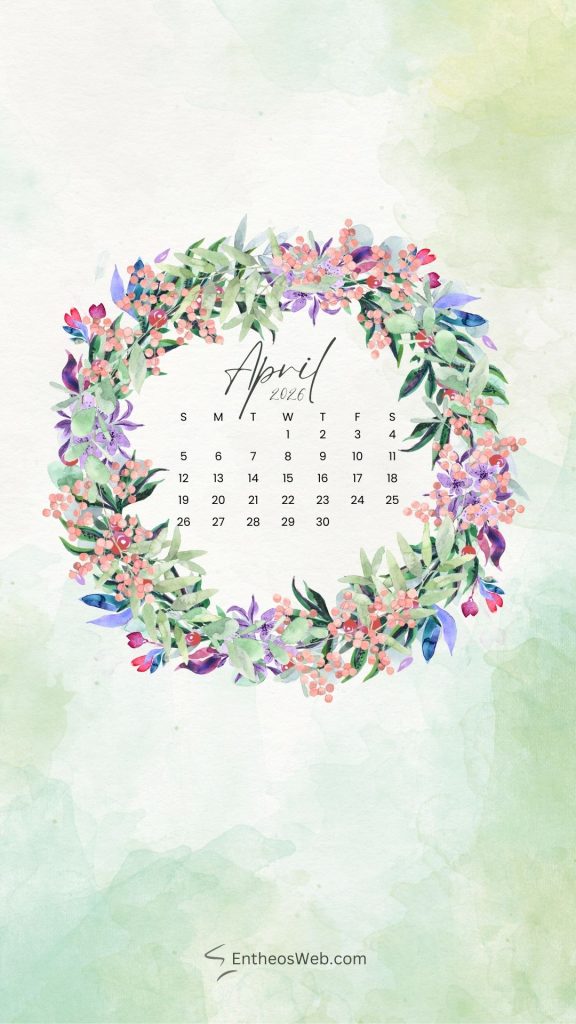 April Phone Wallpaper Backgrounds and Screensavers for 2026 | EntheosWeb