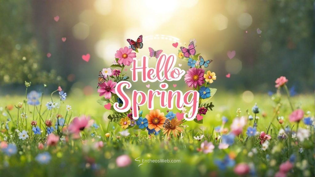 Spring Desktop Wallpaper – Flower/Floral Background Designs | EntheosWeb