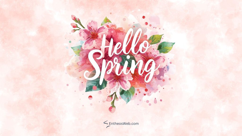 Spring Desktop Wallpaper – Flower/Floral Background Designs | EntheosWeb