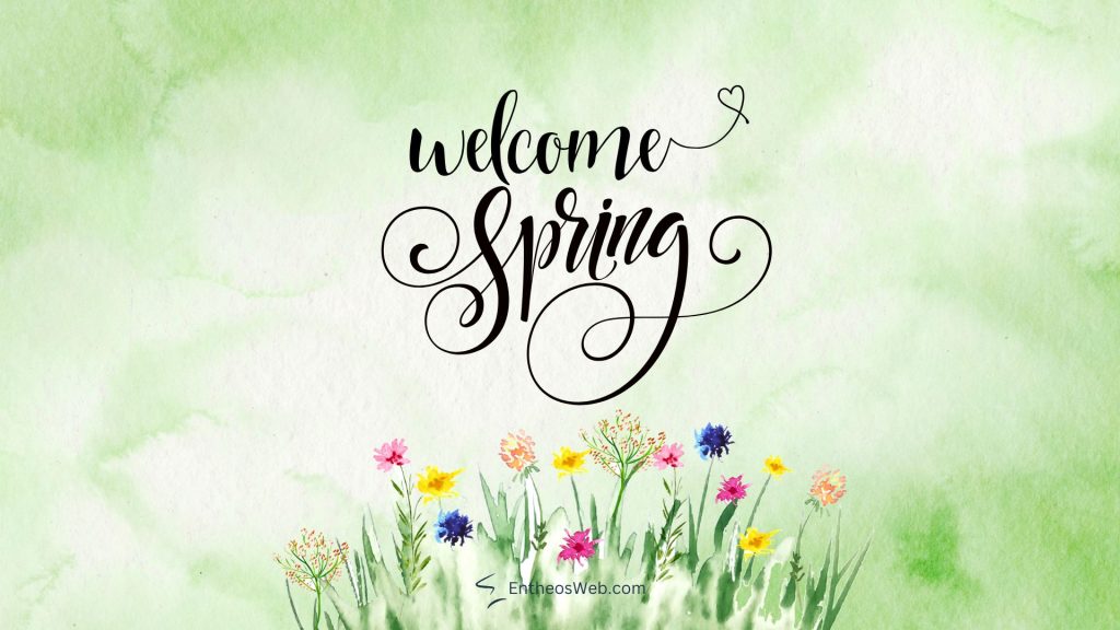 Spring Desktop Wallpaper – Flower/Floral Background Designs | EntheosWeb