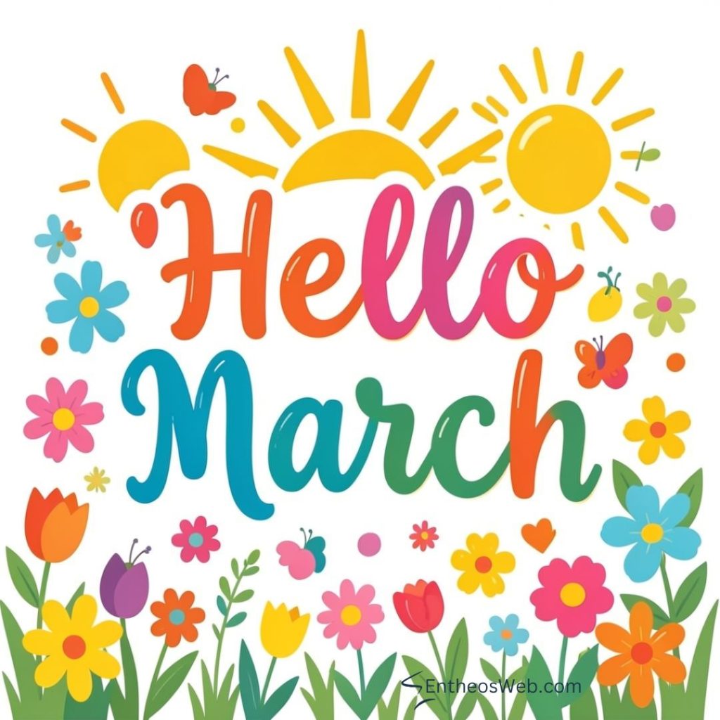 Hello March Images, Wallaper Backgrounds & Facebook Covers | EntheosWeb