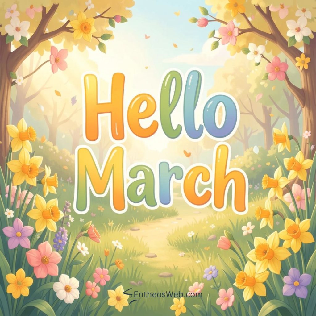Hello March Images, Wallaper Backgrounds & Facebook Covers | EntheosWeb