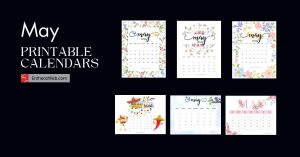 May Printable Calendars for 2026 | EntheosWeb