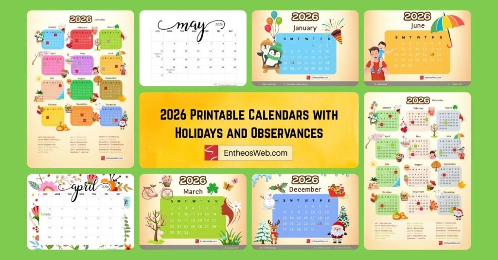 Calendars | EntheosWeb