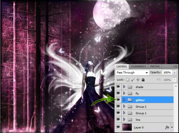 How To Create A Beautiful Animated Effect in PhotoShop | EntheosWeb